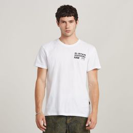 G-Star Raw Originals T-Shirt - Weiß - Herren