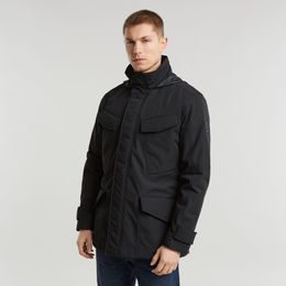 G-Star Raw Padded Hooded Field Jacke - Schwarz - Herren