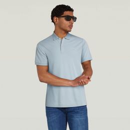 G-Star Raw Oluv Slim Poloshirt - Hellblau - Herren