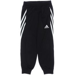 Adidas Herren Stoffhose, schwarz, Gr. 116