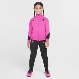 Nike Chelsea FC Academy Pro Third Dri-FIT-Fußball-Trainingsanzug aus Strickmaterial für jüngere Kinder - Pink