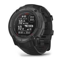 Smartwatch Garmin "Instinct 2X Solar Tactical Edition" Smartwatches schwarz