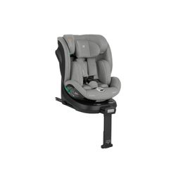 Kikkaboo Kindersitz i-Twist i-Size (40-150 cm) Gruppe 0+/1/2/3 Stützbein Isofix hellgrau