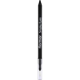 Flormar Augen Make-up Eyeliner Smoky Eyes Waterproof Eyeliner 001 Carbon Black