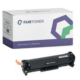 FairToner Kompatibel f&uuml;r HP LaserJet Pro 400 color M 451 nw (CE410A / 305A) Toner Schwarz