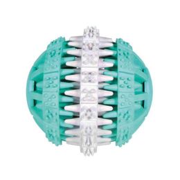 Trixie Dog Toy Denta Fun Ball Rubber Mint Flavour 6cm