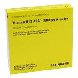 Vitamin B12 AAA 1000 μg Ampullen 5X1 ml