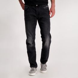 Tapered-fit-Jeans Cars Jeans "Jeans Blackstar" Gr. 31, Länge 34, black used Herren Jeans