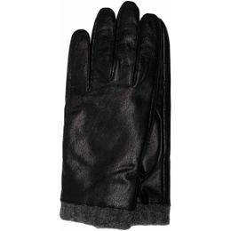 Lederhandschuhe Kessler "Suri" Gr. 7,5, schwarz Damen Handschuhe mit hochwertiger Verarbeitung