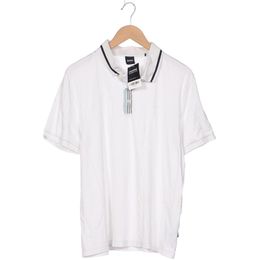 BOSS by Hugo BOSS Herren Poloshirt, weiß, Gr. 56