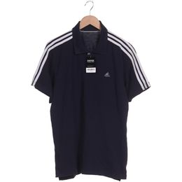 Adidas Herren Poloshirt, marineblau, Gr. 56