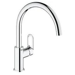 Spültischmischer Grohe BauFlow Schwenkauslauf, Ausladung 223 mm, chrom - 31538001