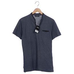 Lagerfeld Herren Poloshirt, blau, Gr. 52