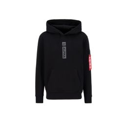 Hoodie Alpha Industries "Alpha Industries Men - Hoodies Alpha PP Hoodie" Gr. L, schwarz (black) Herren Sweatshirts