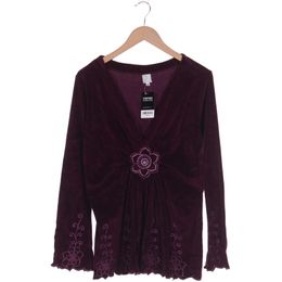 Deerberg Damen Sweatshirt, bordeaux, Gr. 38