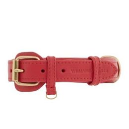 William Walker Hundehalsband Plain Chili XL