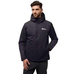 Funktionsjacke Jack Wolfskin "Funktionsjacke JASPER" Gr. L, schwarz (black) Herren Jacken