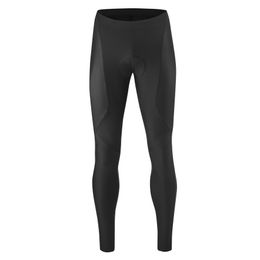 Fahrradhose Gonso "Essential Tight SC M" Gr. L, Normalgrößen, schwarz Herren Hosen Radhose lang, atmungsaktive Radlerhose, Sitzpolster, Tight Fit