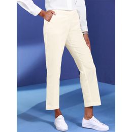 Cordhose Stehmann Gr. 42, Normalgrößen, beige (ecru) Damen Hosen