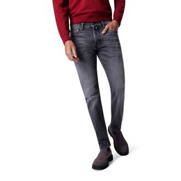 5-Pocket-Jeans Pierre Cardin "PC-Lyon" Gr. 32, Länge 30, grau (grey used buffies) Herren Jeans mit leichten Fade-Out Effekten