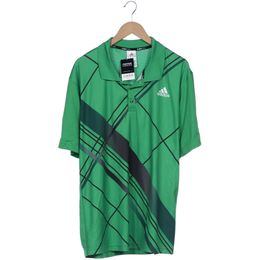 Adidas Herren Poloshirt, grün, Gr. 56