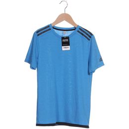 Adidas Herren T-Shirt, blau, Gr. 44