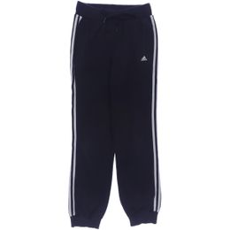 Adidas Damen Stoffhose, schwarz, Gr. 0