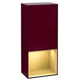 Villeroy & Boch Villeroy und Boch Finion Seitenschrank G550HFHB 41,8cm, rechts, Emotion, Regal unten Gold matt, Peony Matt