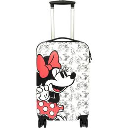 Kinderkoffer Undercover "Minnie Maus, 59 cm" Gr. B/H/T: 34,5 cm x 58,5 cm x 23 cm 35 l, pink (minnie mouse) Kinder Koffer mit TSA-Zahlenschloss