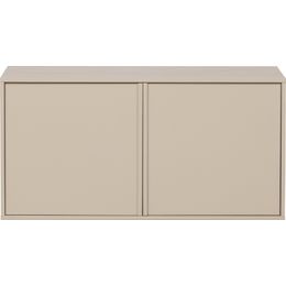 Garderobenschrank Woood "Grenen" Schränke Gr. B/H/T: 100cm x 50cm x 58cm, beige H 50 cm x B 100 T 58