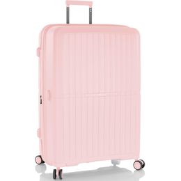 Hartschalen-Trolley Heys "AirLite, 76 cm" Gr. B/H/T: 50 cm x 76 cm x 31 cm 118 l, rosa (blush) Koffer Reisegepäck groß Reisekoffer TSA Schloss Volumenerweiterung