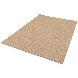 Teppich Home Affaire "Wohlde" Teppiche Gr. B/L: 160 cm x 230 cm, 10 mm, 1 St., beige (sand) Woll-Look, meliert, waschbar, pflegeleicht