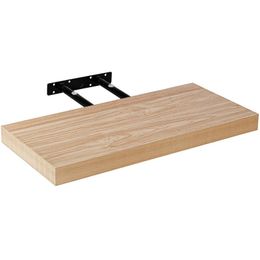 stilista - Wandboard Volato, Länge 70 cm, helles HolzdekorWandboard Volato, freischwebend