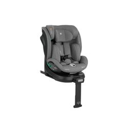 Kikkaboo Kindersitz i-Twist i-Size (40-150 cm) Gruppe 0+/1/2/3 Stützbein Isofix dunkelgrau