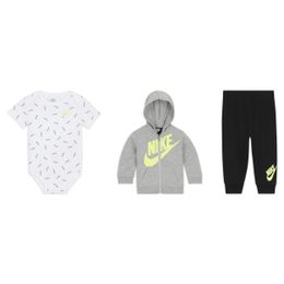 Nike Just Do It 3-teiliges Hosen-Set (3–6 M) - Schwarz