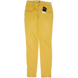 Buena Vista Damen Jeans, gelb, Gr. 0