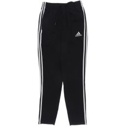 Adidas Herren Stoffhose, schwarz, Gr. 134