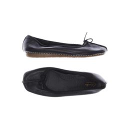 Clarks Damen Ballerinas, schwarz, Gr. 37