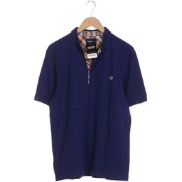 Fred Perry Herren Poloshirt, blau, Gr. 54