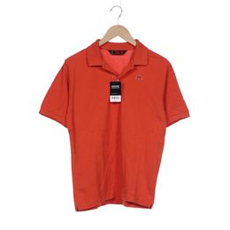 Kappa Herren Poloshirt, orange, Gr. 46