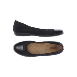 Gabor Damen Ballerinas, schwarz, Gr. 6.5