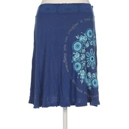 Desigual Damen Rock, blau, Gr. 38