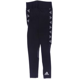 Adidas Damen Stoffhose, schwarz, Gr. 0