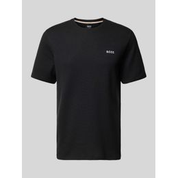 BOSS T-Shirt mit Label-Stitching