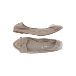 Tamaris Damen Ballerinas, beige, Gr. 36