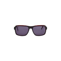 Tom Tailor Herren Rechteckige Sonnenbrille, rot, Uni, Gr. ONESIZE