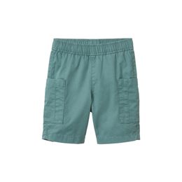 Tom Tailor Jungen Cargo Shorts, grün, Uni, Gr. 110