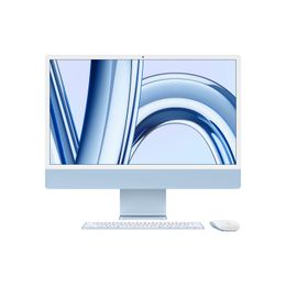 Apple iMac 24'' - M3 8-Core CPU - 8-Core GPU - Blau - 16GB - 1TBSSD - Ethernet - Maus+... Z197