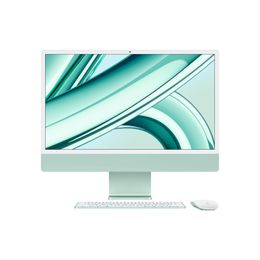 Apple iMac 24'' - M3 8-Core CPU - 8-Core GPU - Grün - 8GB - 256GBSSD - Ethernet - Maus... Z196