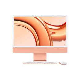 Apple iMac 24'' - M3 8-Core CPU - 10-Core GPU - Orange - 8GB - 256GBSSD - Maus+TP - TI... Z19R